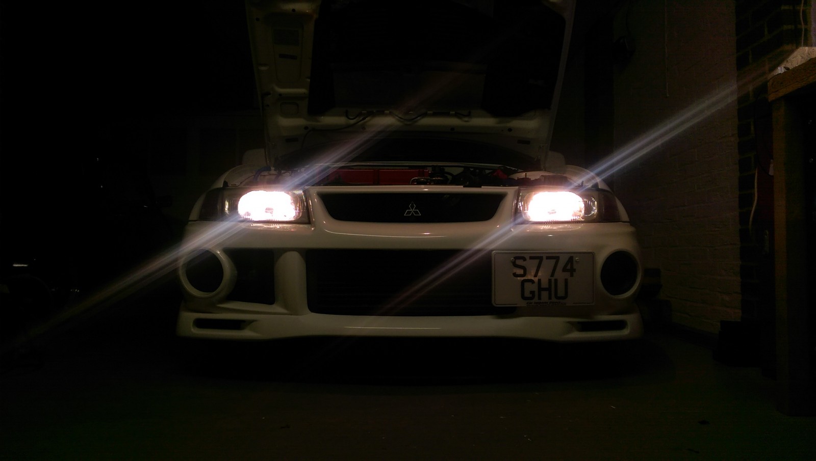 Evo VI – Headlight Wiring and Philips X-treme Vision Bulbs | noisymini.com