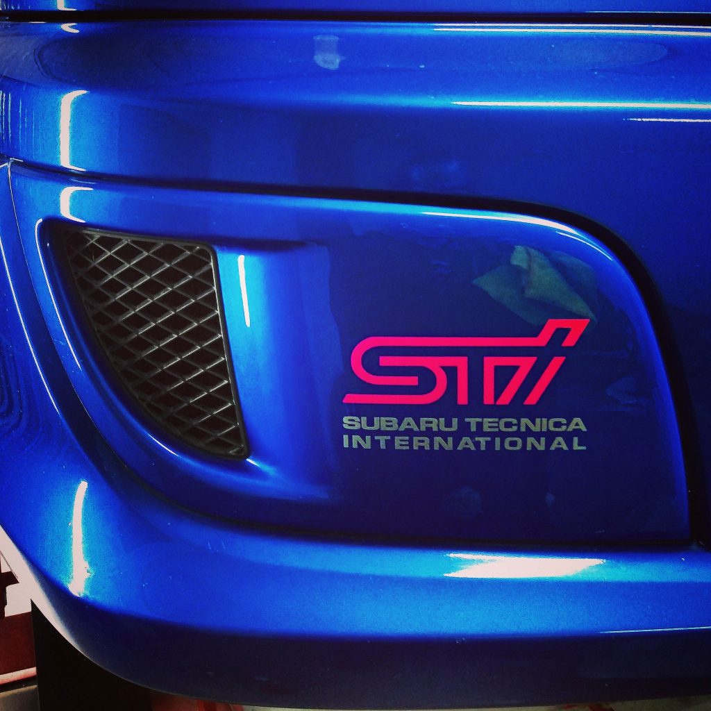 Forester STI – New Fog Light Cover STI Decals | noisymini.com